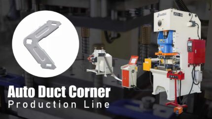 Automatic Corner Punching Line for Ducts | HARSLE