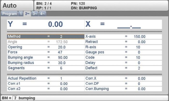 Bumping Programming on CNC Press Brake: Step-by-Step Guide | HARSLE