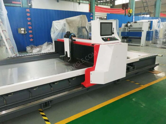 Saudi Arabia-HSKC-4015 CNC V-Grooving Machine | HARSLE