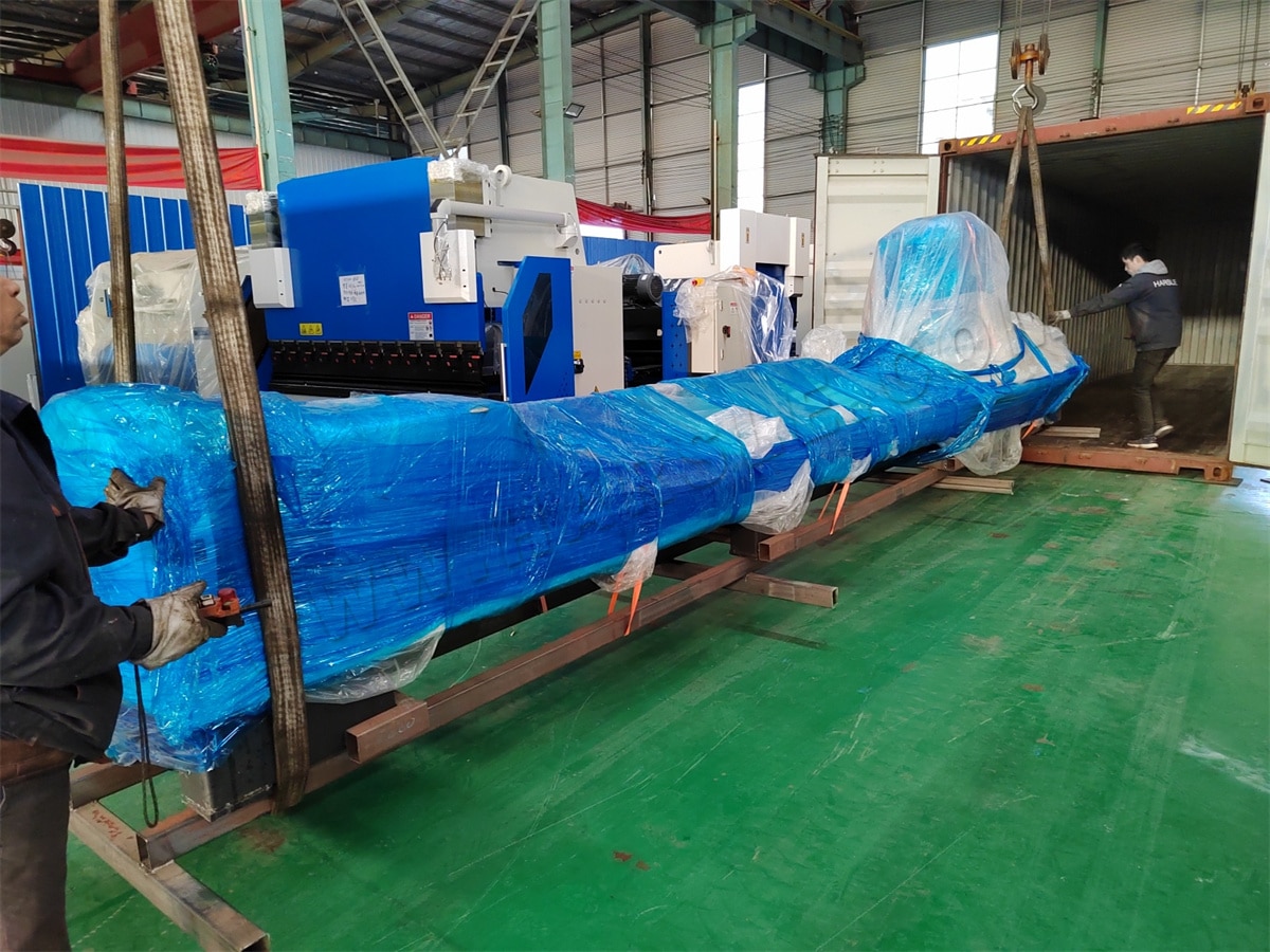 Spain-WE67K-125T2500 6+1 Axis DA-66T CNC Press Brake And HST-6000W-3015 ...
