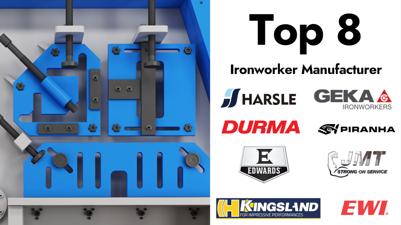 Top 8 Ironworker Manufacturers for Your Business | HARSLE