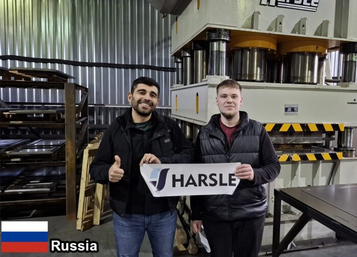Russian Approval for our Door Embossing Machine | HARSLE