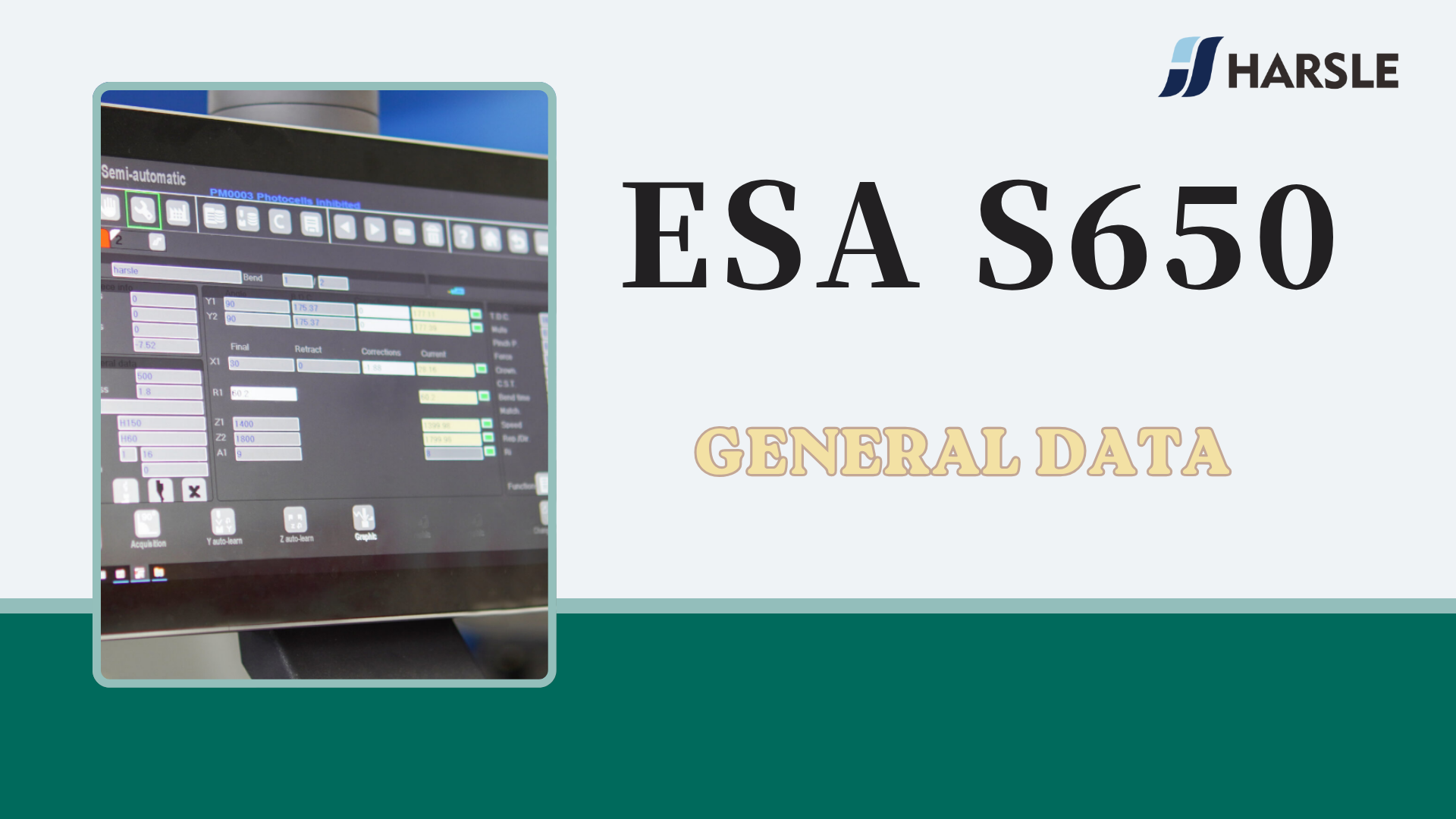 How to Manage ESA S650 General Data Properly? | HARSLE